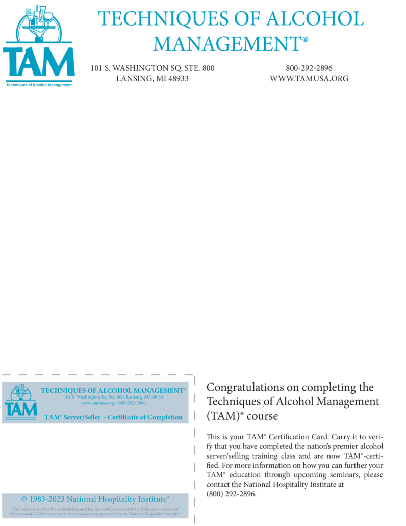Generic Printable TAM Card v.1 – TAM